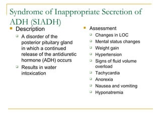 Endocrine Disorders (Pituitary) | PPT