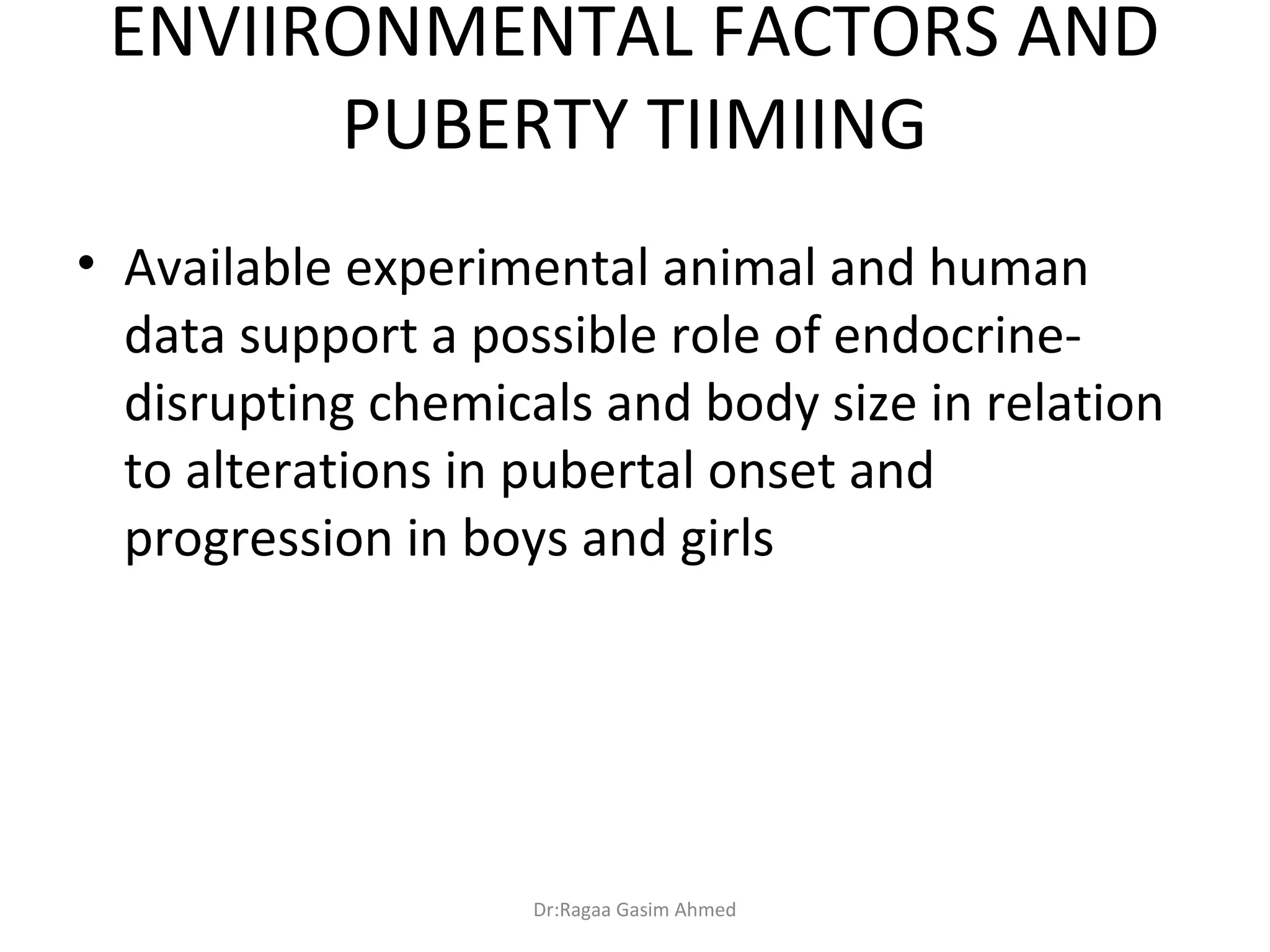 Endocrine disorders and children | PPT
