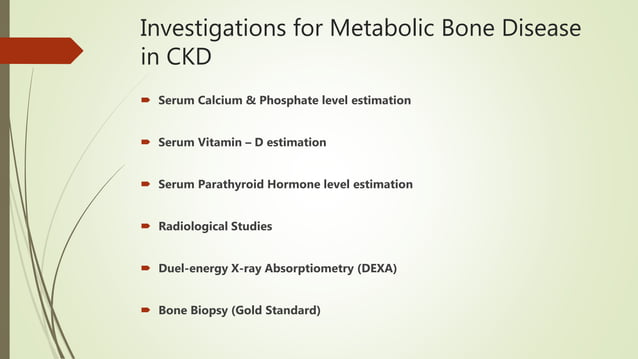 Endocrine disorders in chronic kidney disease | PPTX