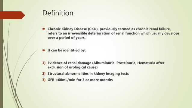 Endocrine disorders in chronic kidney disease | PPTX