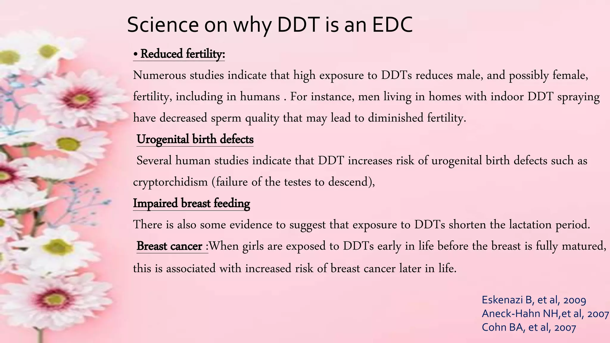 Endocrine Disruptors Chemicals | PPTX
