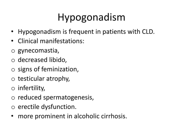 Endocrine dysfunction in cld | PPTX