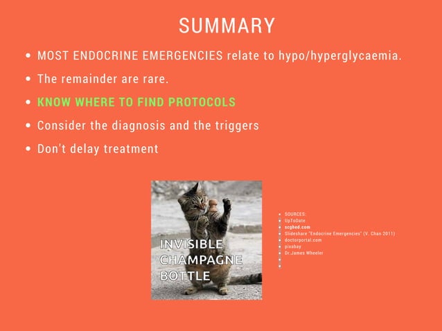 Endocrine emergencies | PDF | Thyroid Disorders | Endocrine and ...