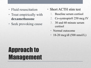 Endocrine emergencies triner 2013 | PPTX