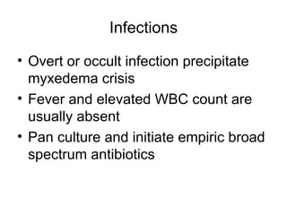 A Case of Myxedema Crisis | PPT