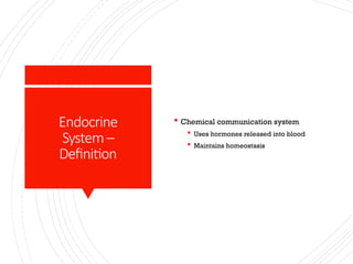 Endocrine_Exocrine_Detailed_HPA AXIS GLANDS | PPTX