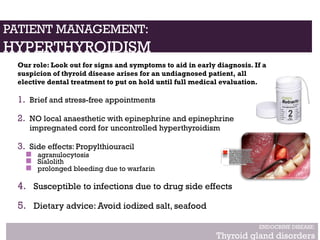Endocrine Diseases and its Dental Management | PDF