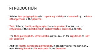 Endocrine functions of the pancreas & regulation of | PPT