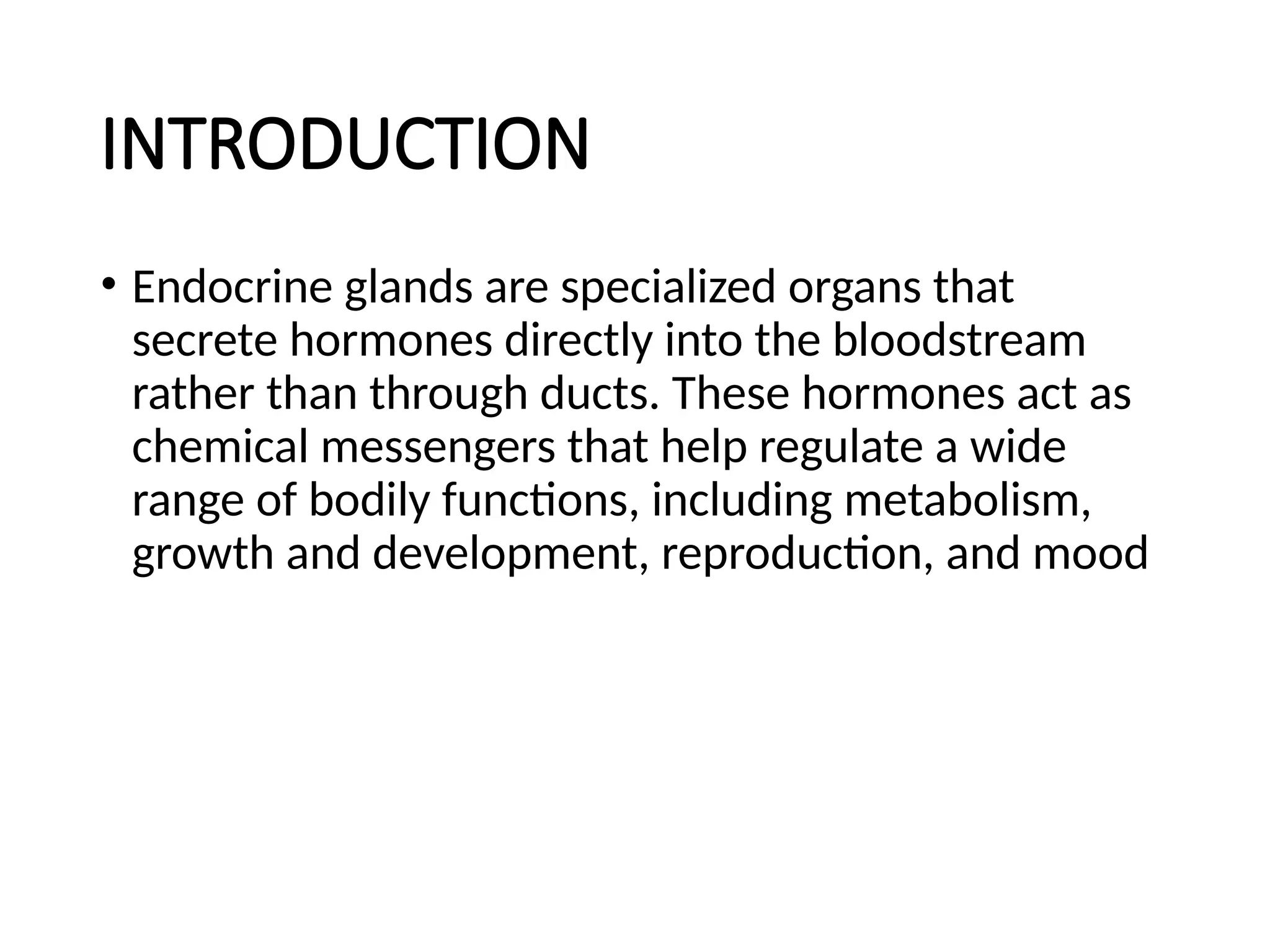 ENDOCRINE GLANDS anatomy.pptx anatomy. Endocrine glands | PPTX