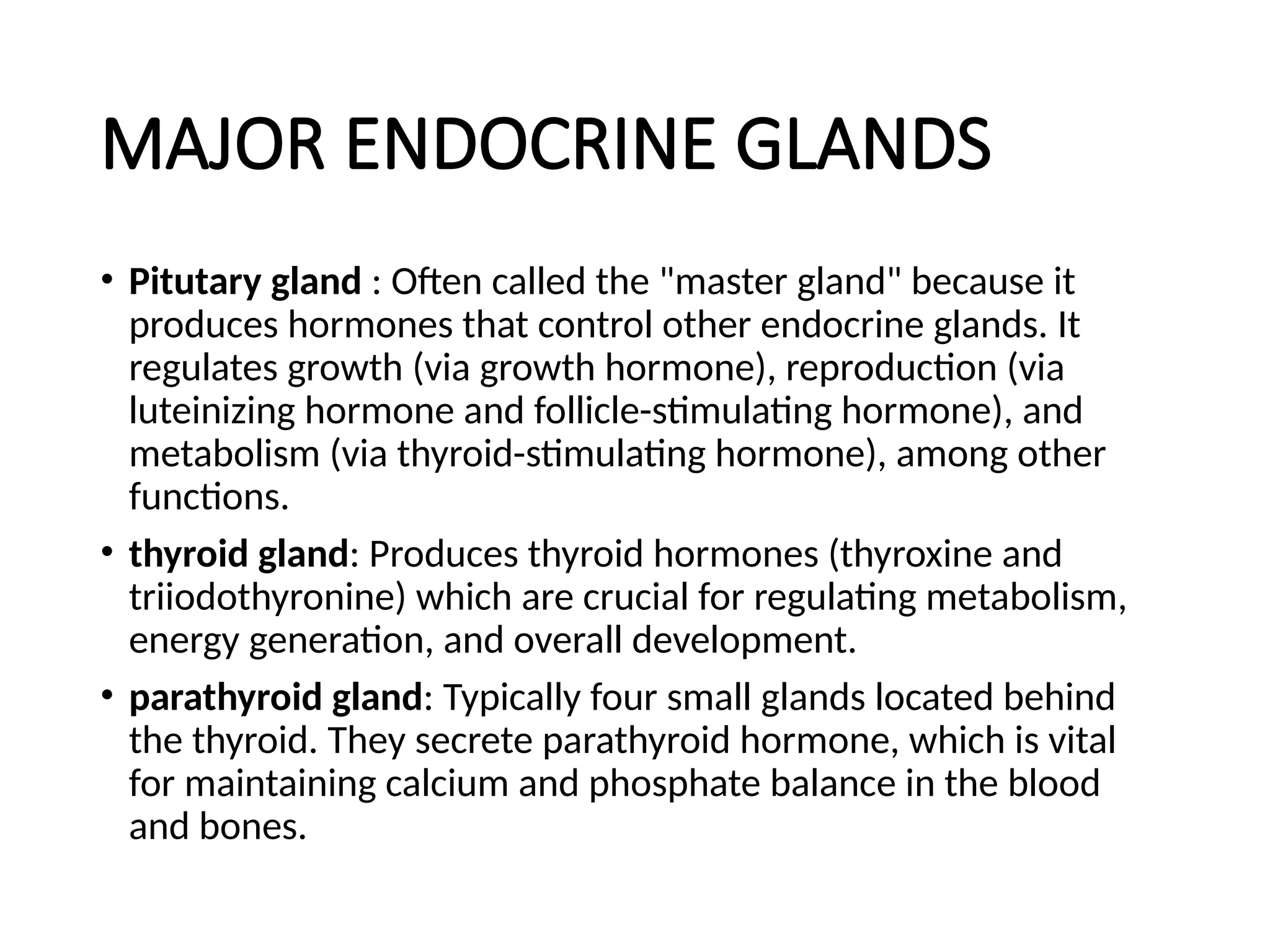 ENDOCRINE GLANDS anatomy.pptx anatomy. Endocrine glands | PPTX