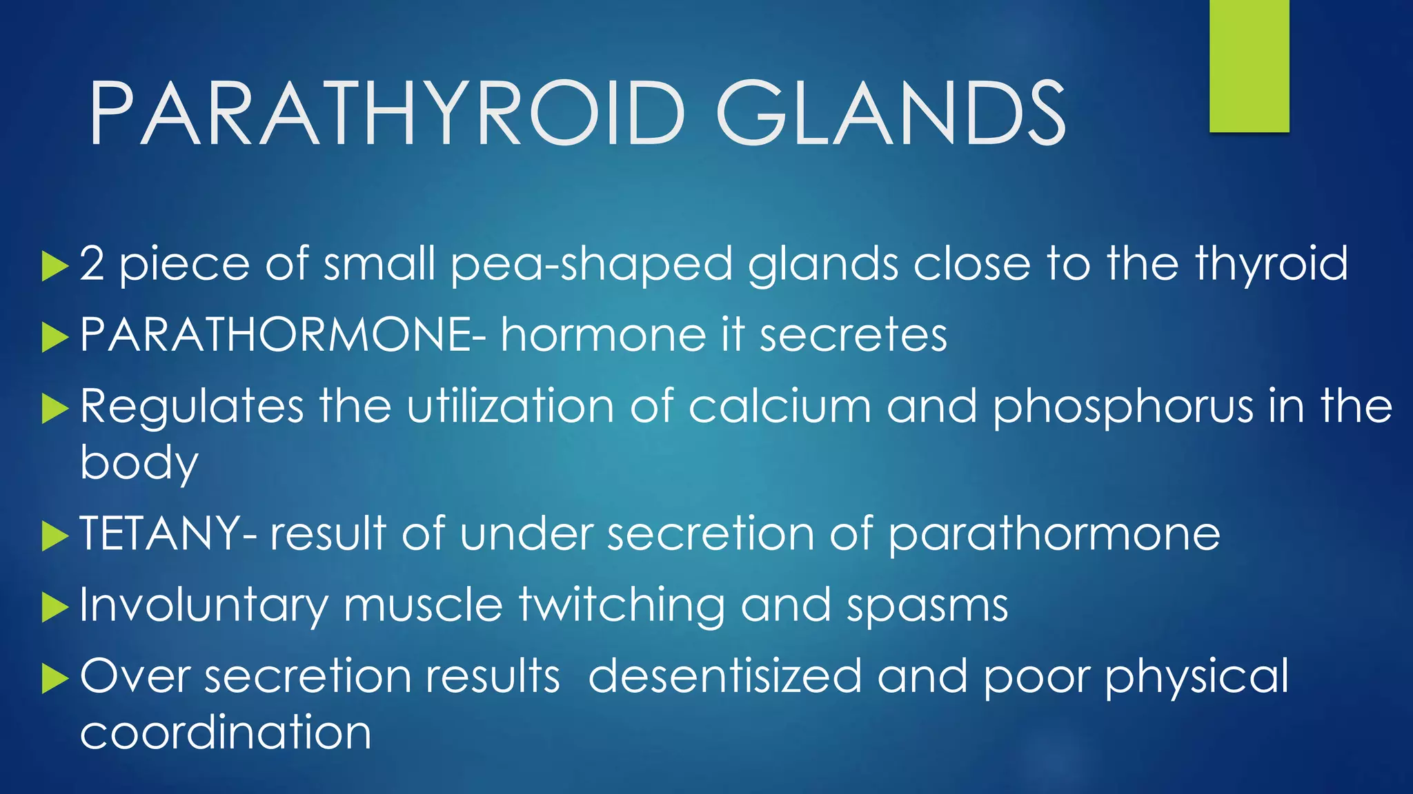 Endocrine Glands Prepared by Genevieve Casi-Tulbe General Psychology | PPTX