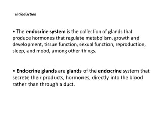 Endocrine glands | PPTX