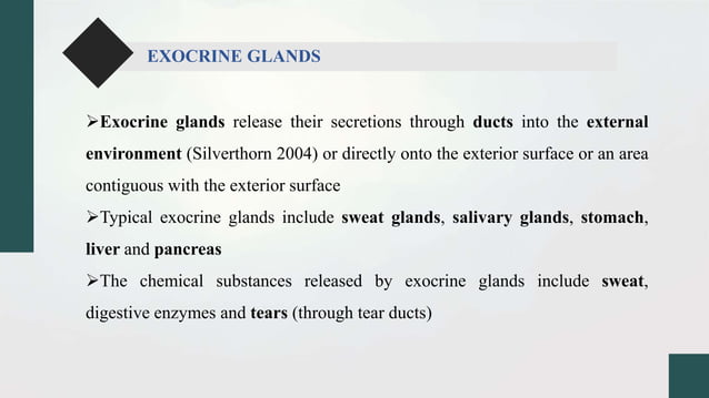 Endocrine glands in fish, hormones, structure and function of the neuro ...