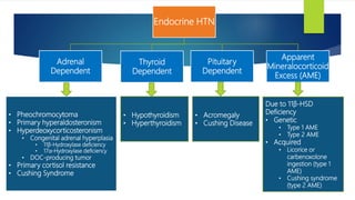 Endocrine hypertension | PPTX