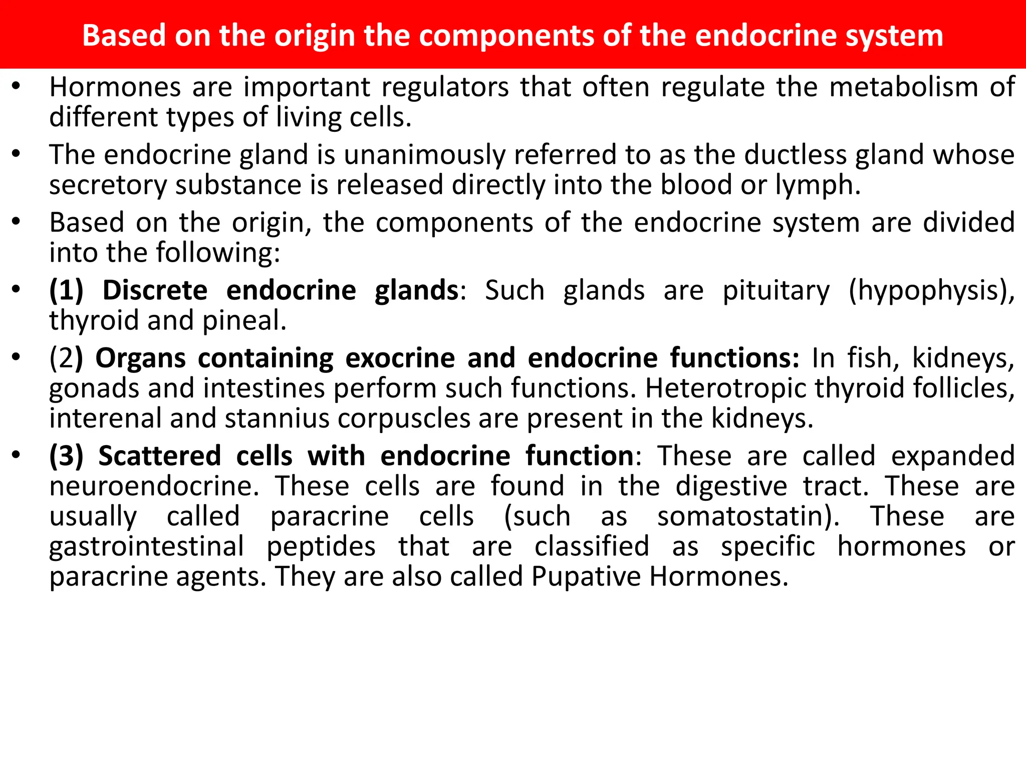 Endocrine Organs and their physiological functions in fishes by B.pptx
