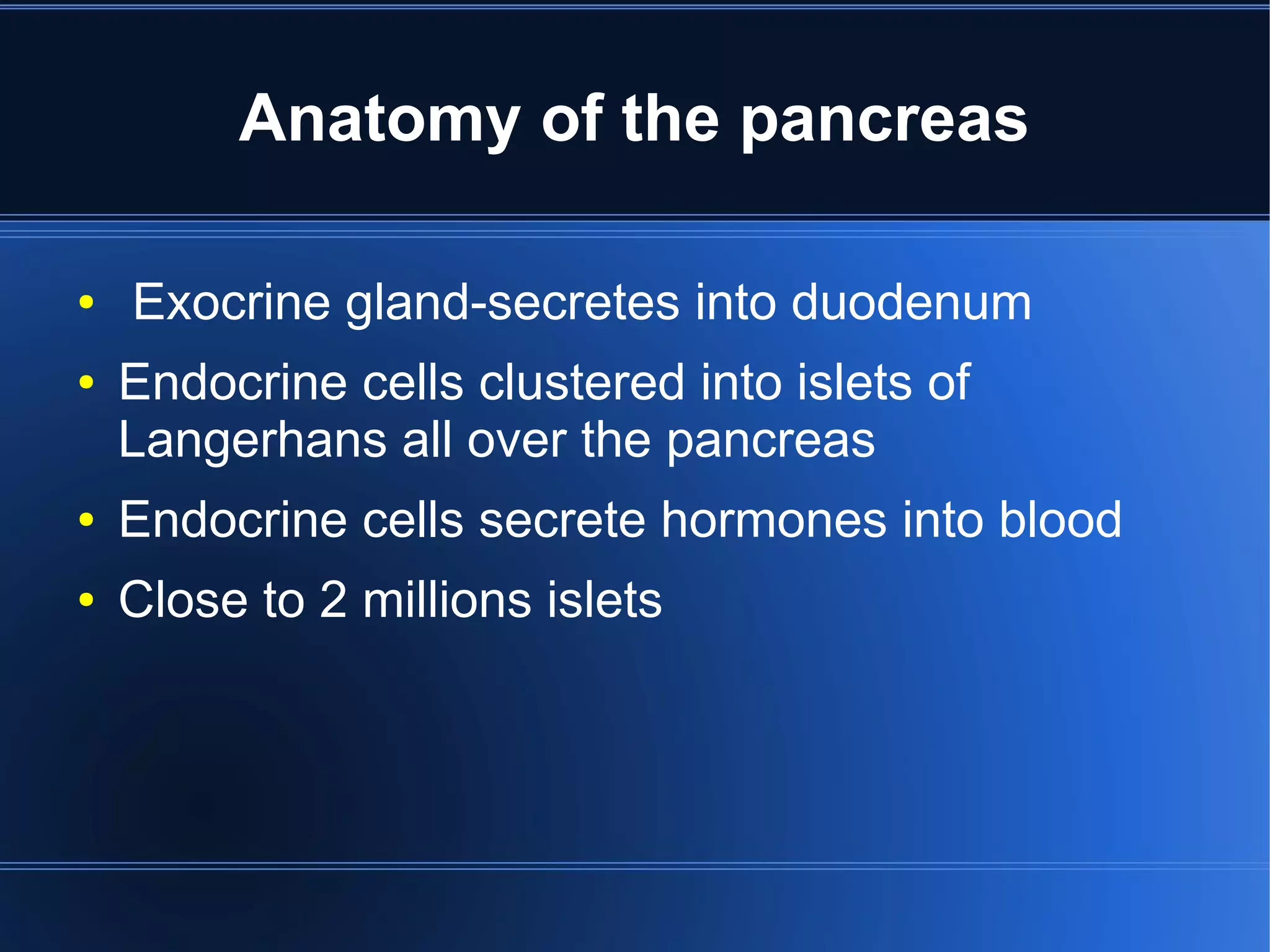Endocrine pancreas | PDF | Endocrine and Metabolic Diseases | Diseases ...