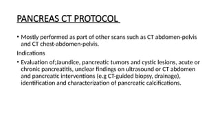 Endocrine pancreas /computerized Tomography and MRI | PPT