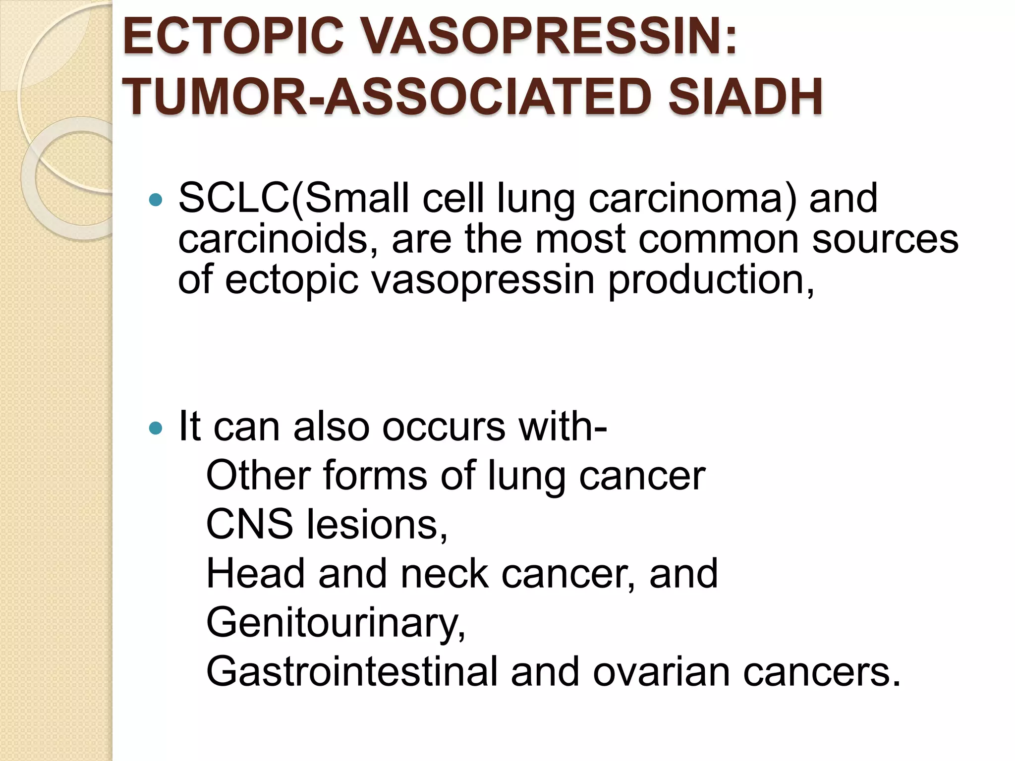 Endocrine paraneoplastic syndromes | PPTX