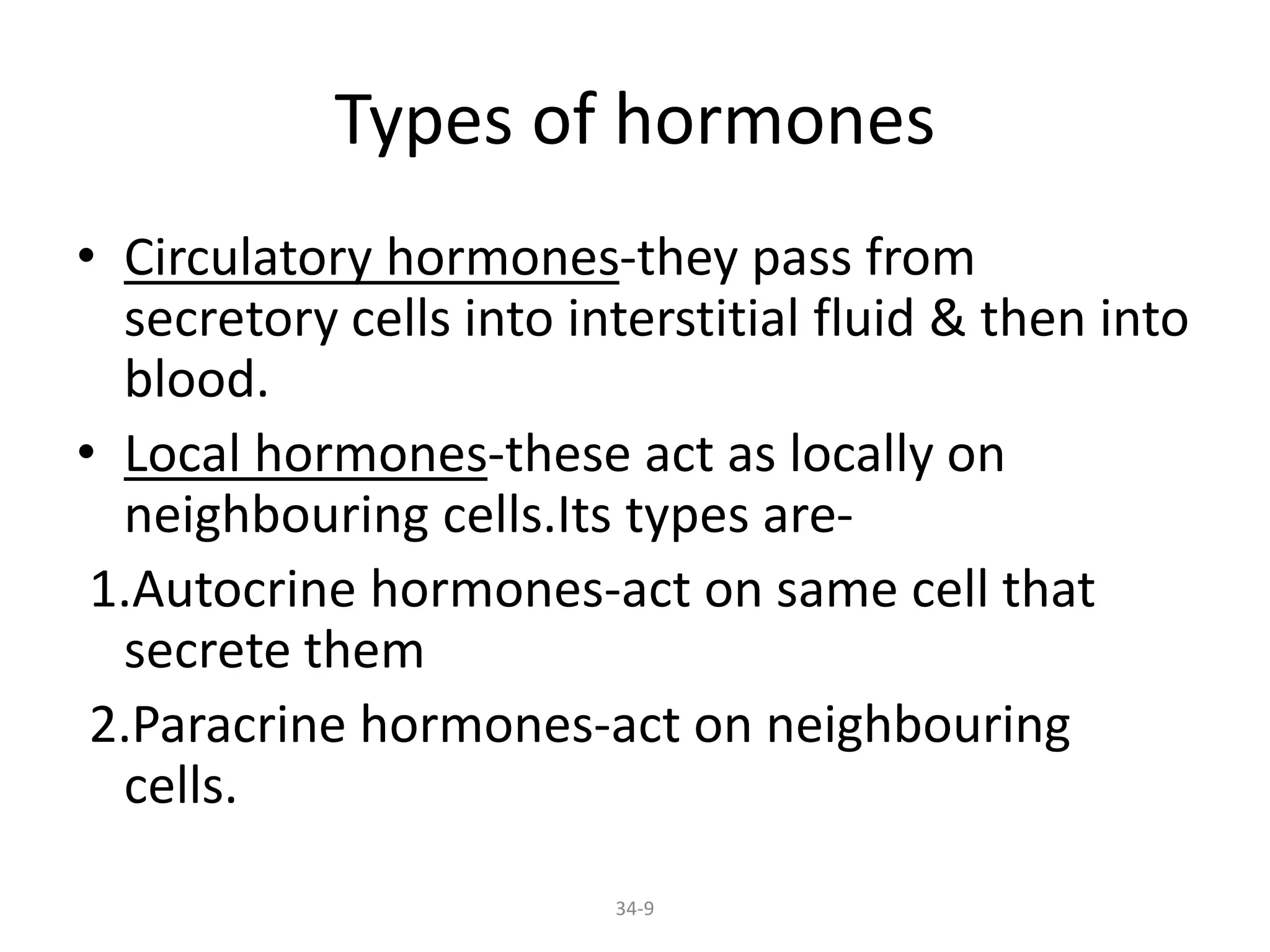 Endocrine part a | PPTX