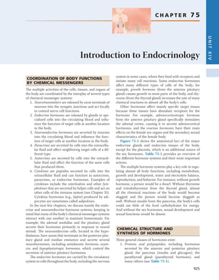 Endocrinology (Chemical Coordination)EDs | PDF