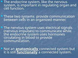 A Concise Review of Endocrine Physiology | PPTX