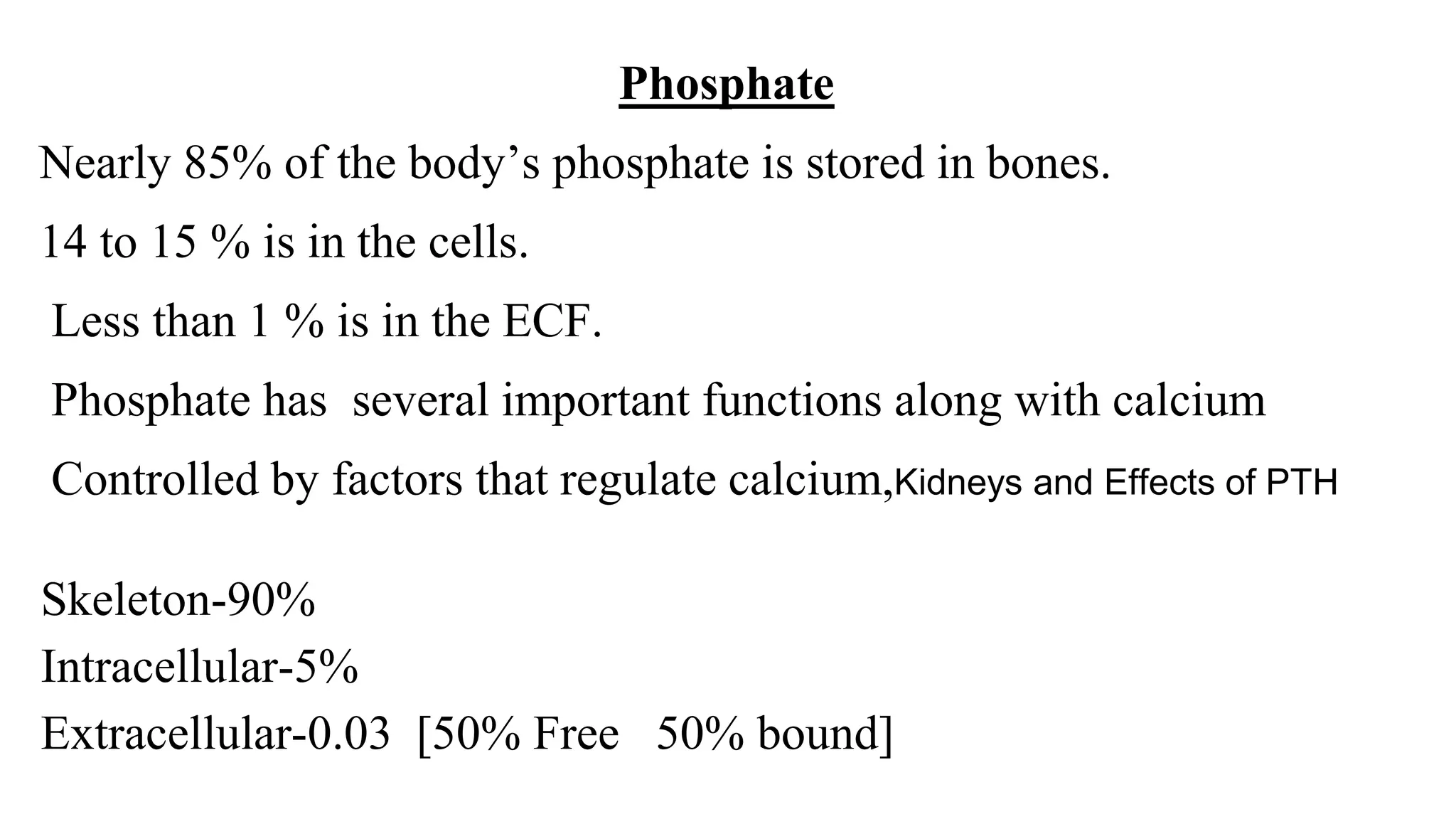 Endocrine regulation of calcium metabolism | PPTX