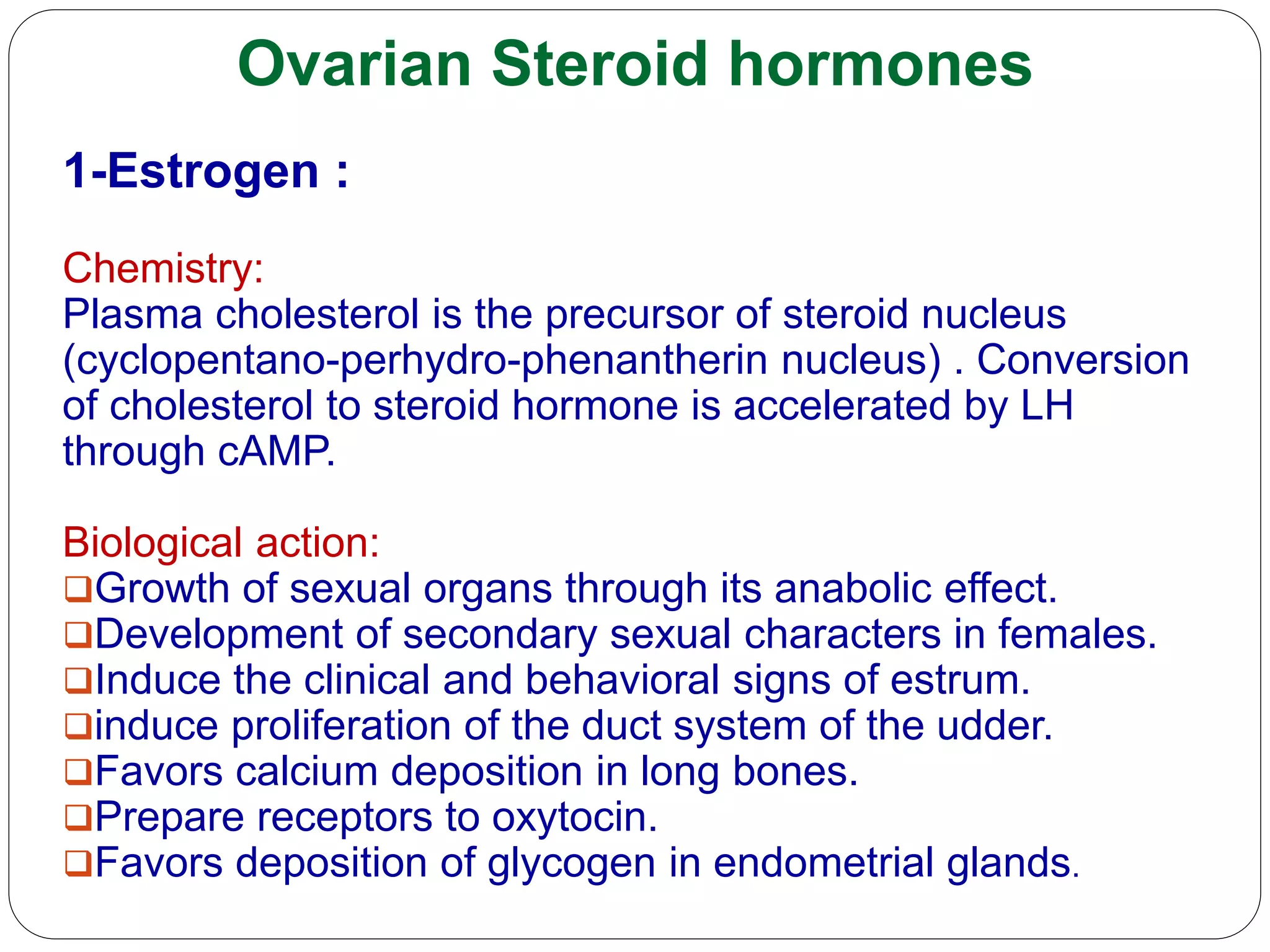 Endocrine regulation of reproduction | PPS