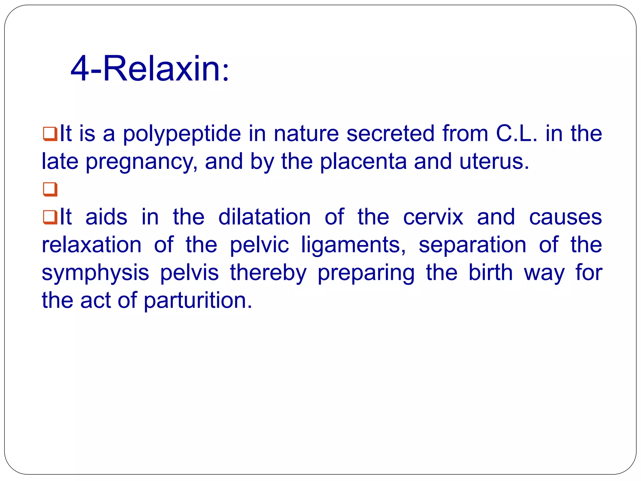 Endocrine regulation of reproduction | PPS