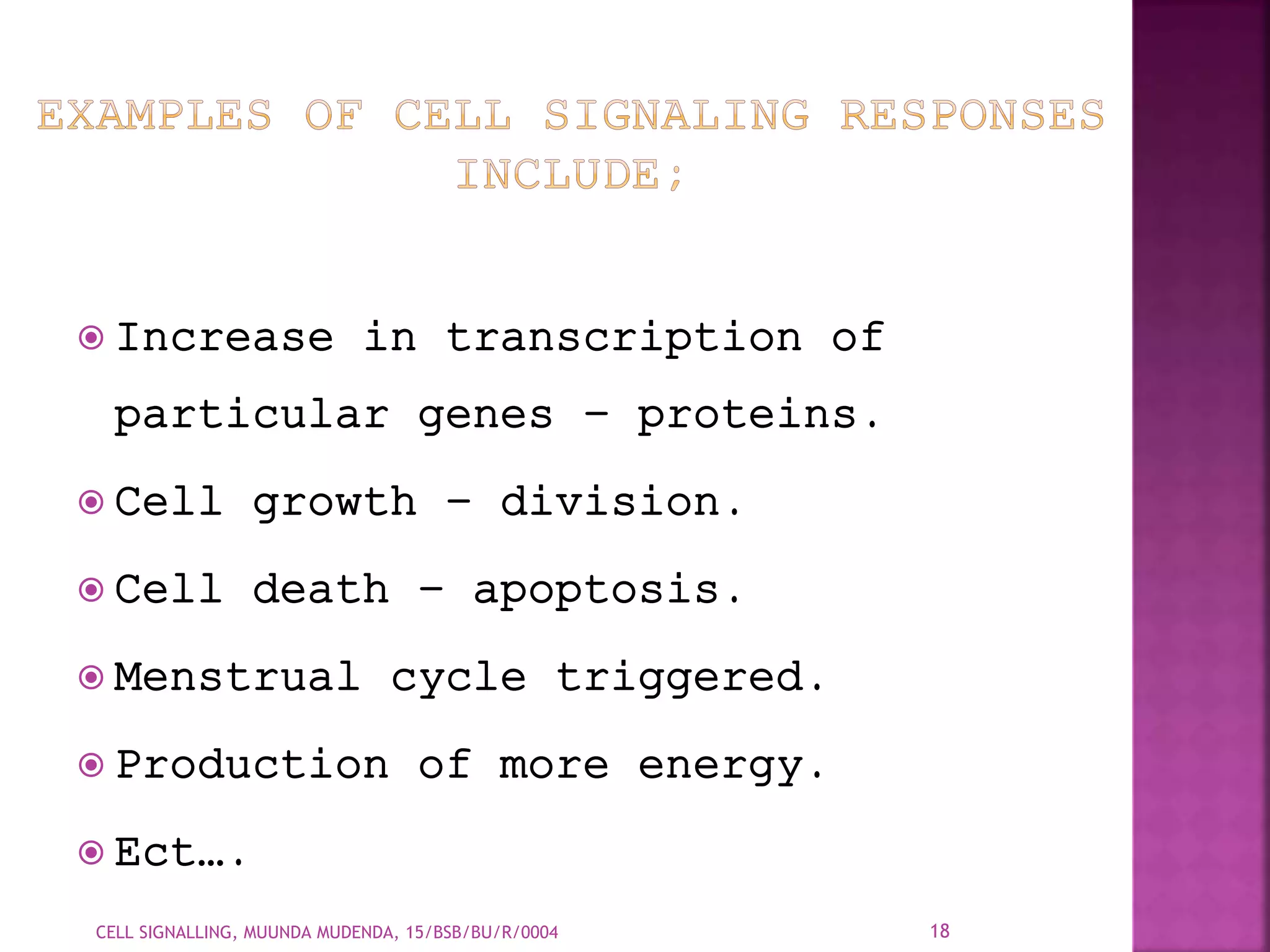 Endocrine signaling - BUGEMA UNIVERSITY | PPT