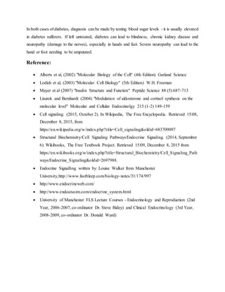 Endocrine sinaling | PDF