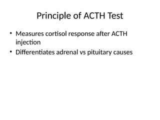 Stimulation_Tests_of various endocrine glands | PPTX