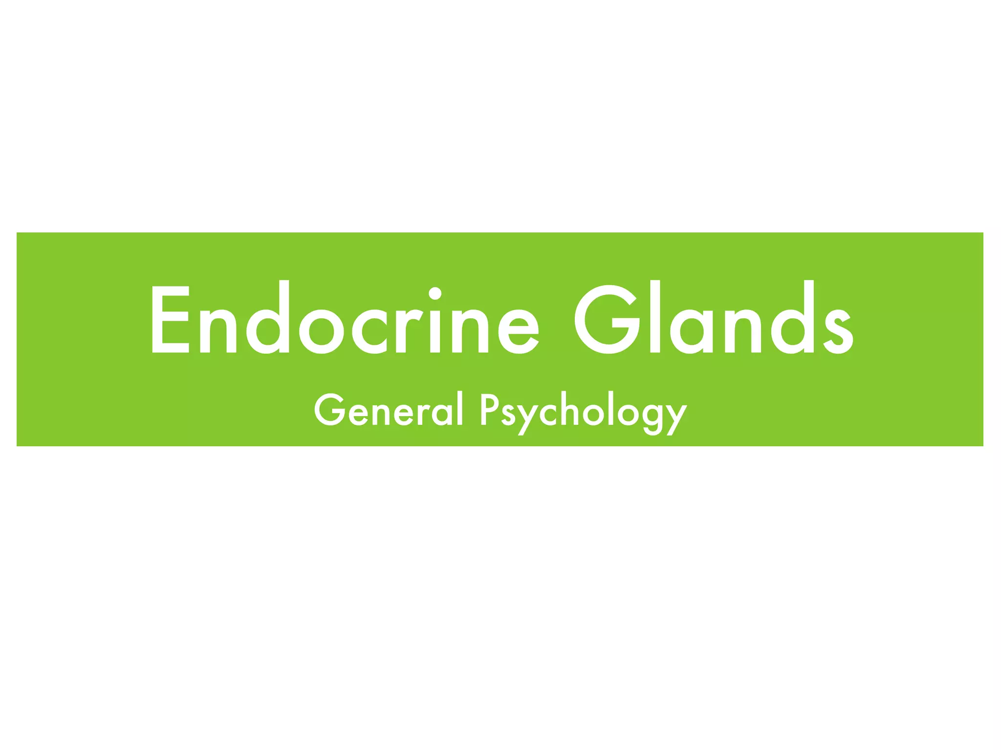 Endocrine system | PPT