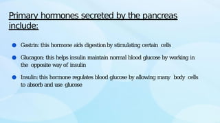 Endocrine System in the human body- presentation | PPTX