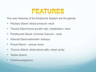 Endocrine system | PPTX
