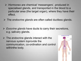 Endocrine system | PPTX