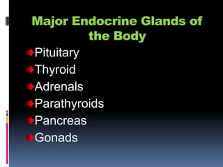 Endocrine system | PPTX
