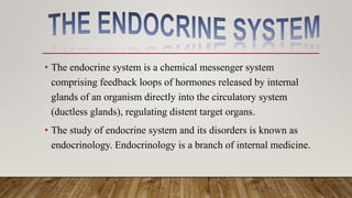 Endocrine system | PPTX