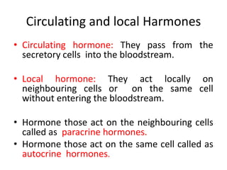 Endocrine system | PPTX