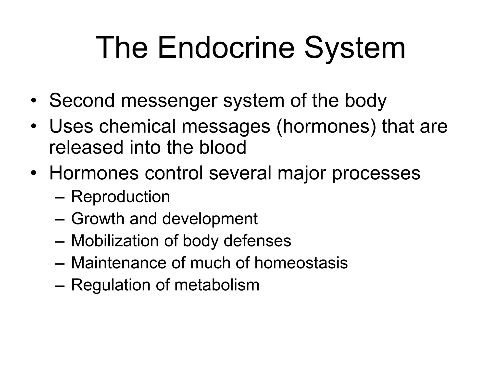 Endocrine System.ppt | Hormonal Disorders | Endocrine and Metabolic ...