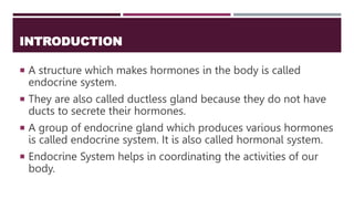Endocrine system.pptx | Thyroid Disorders | Endocrine and Metabolic ...