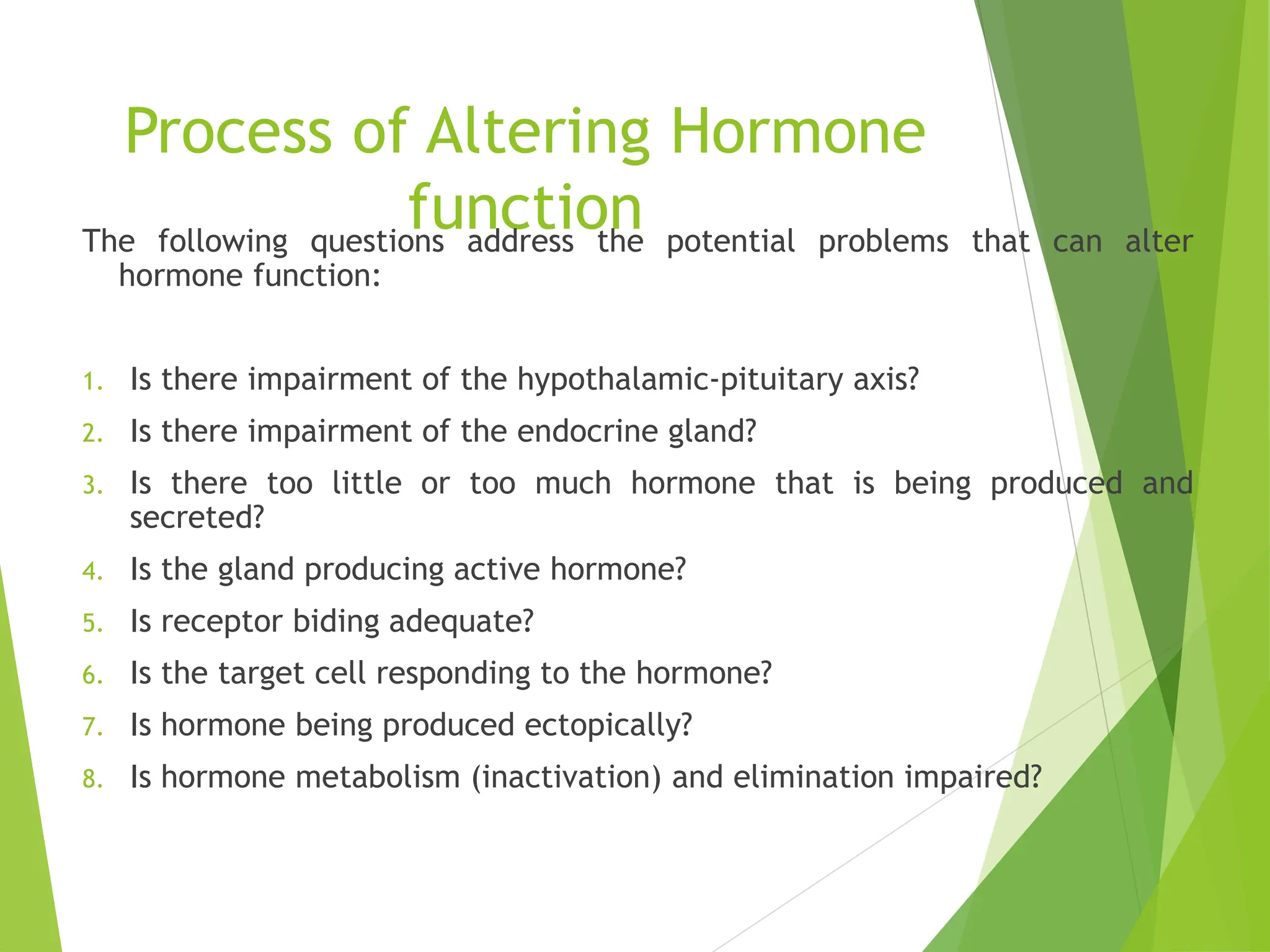 Endocrine system, pathophysiology, with it's management | PPTX