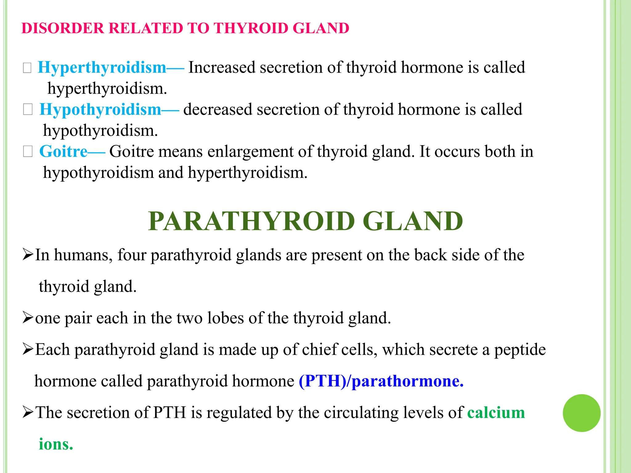 Endocrine system human anatomy and physiology | PPTX
