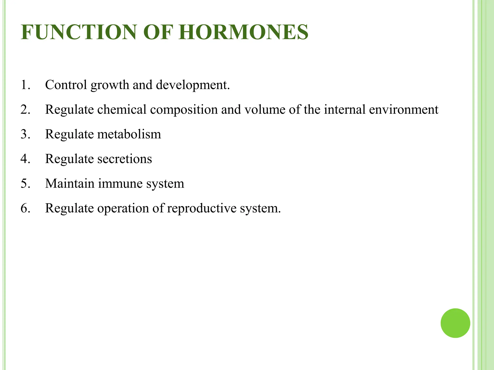 Endocrine system human anatomy and physiology | PPTX