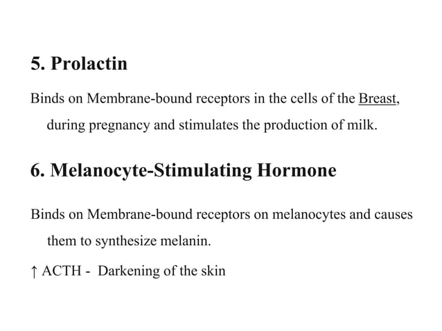 Endocrine system, its classification, chemical signals, receptors ...