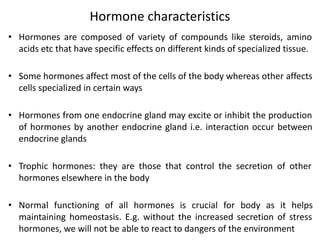 Endocrine System.pptx.pdf glands and its hormones and dysfunctions | PDF