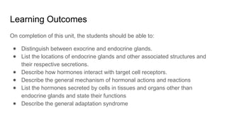 Comprehensive Overview of the Endocrine System and Hormonal Mechanisms ...