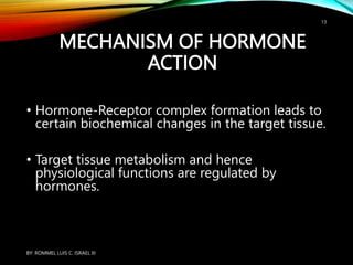 ENDOCRINE SYSTEM - ANATOMY AND PHYSIOLOGY | PPT