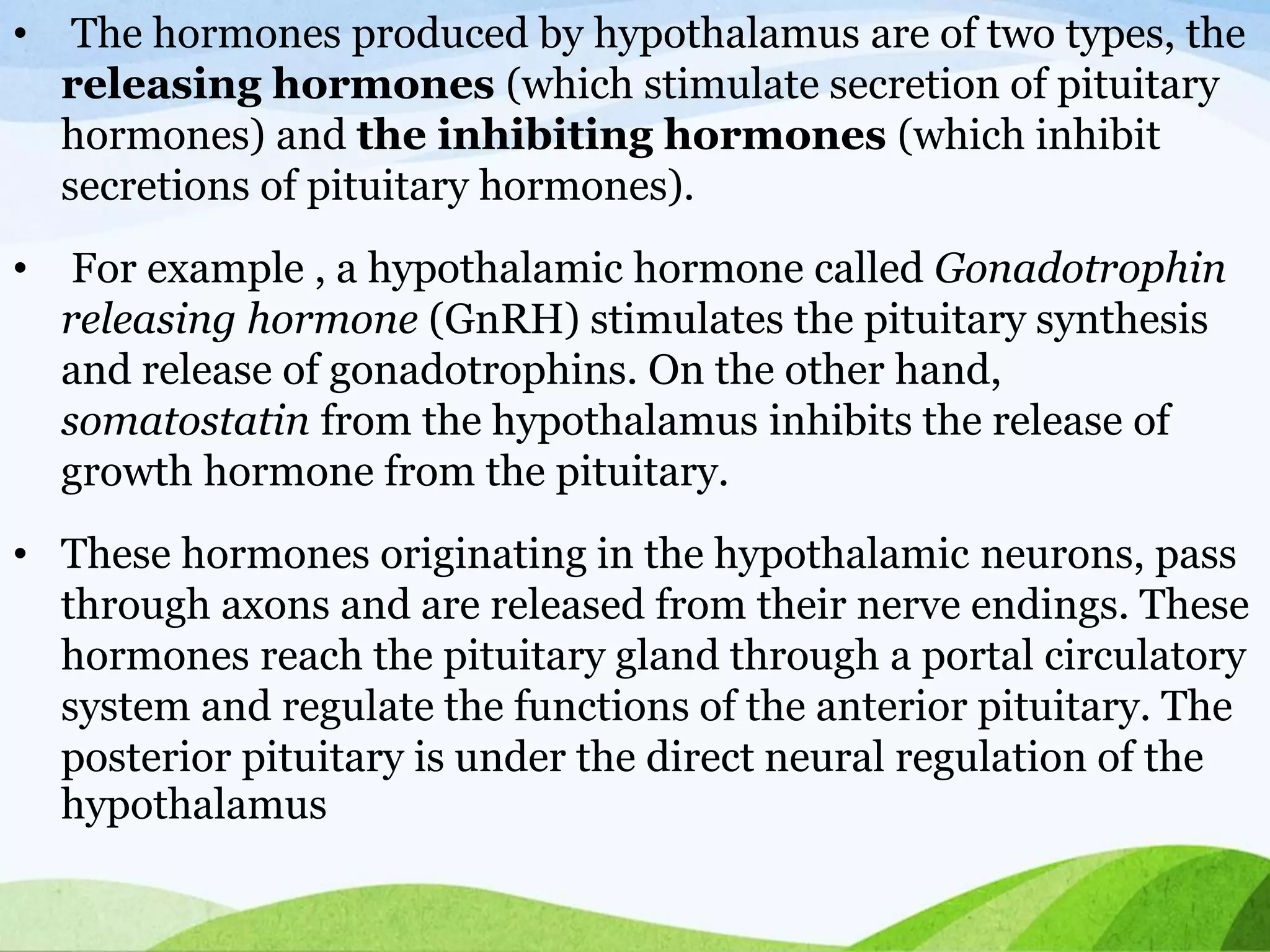 CHEMICAL COORDINATION AND ENDOCRINE SYSTEM BIOLOGY CLASS 11TH | PPTX