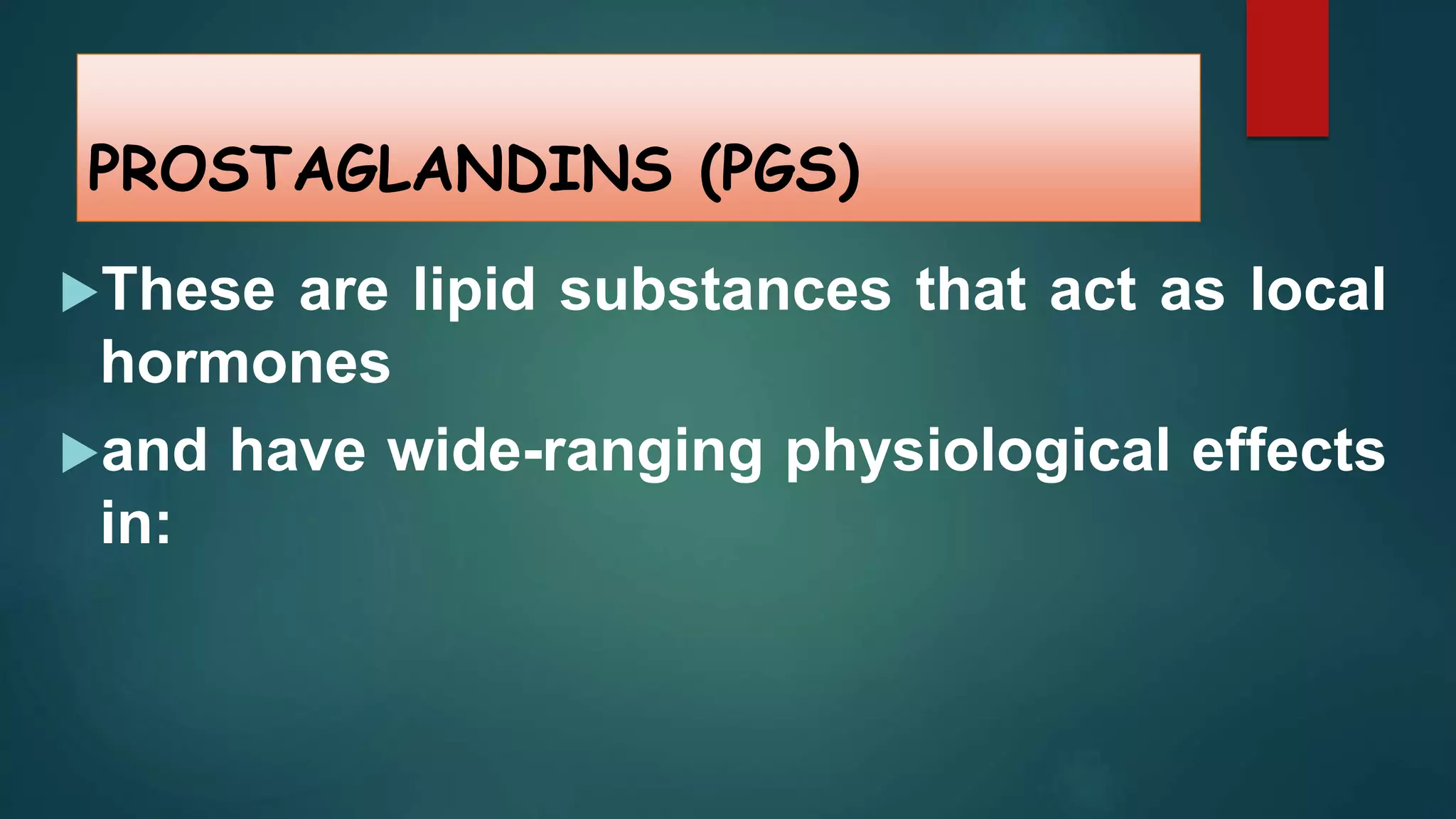Endocrine system -Local hormones | PPTX