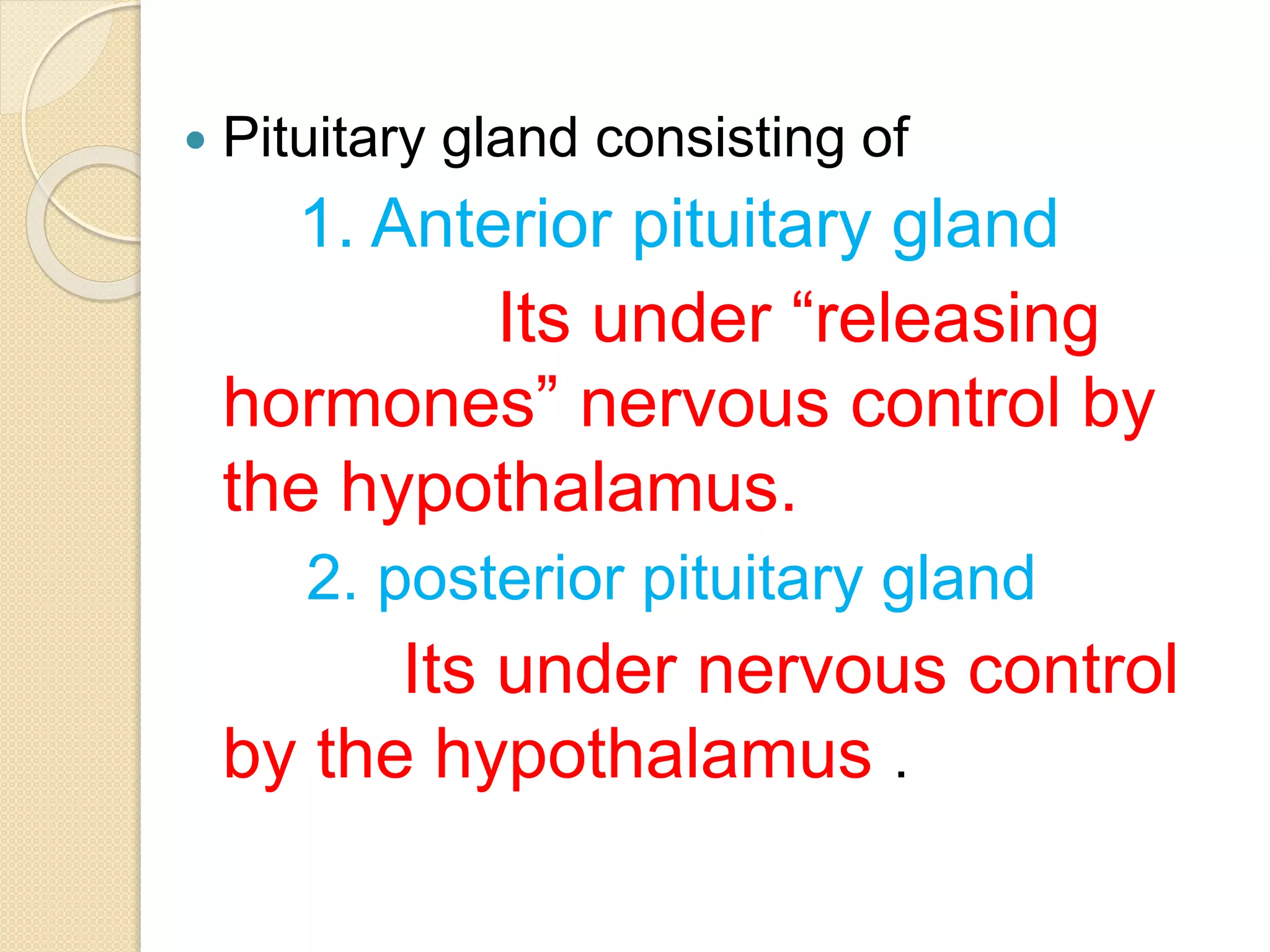 Pituitary gland | PPTX | Pregnancy | Reproductive Health